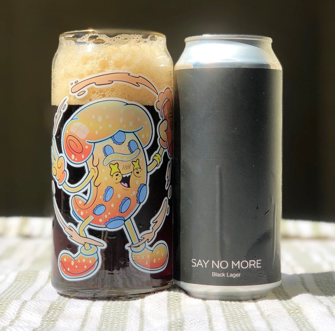 That "OG Plastic Pizza" Glass by Plastic Pizza x Mister Mento – BeerCanvas